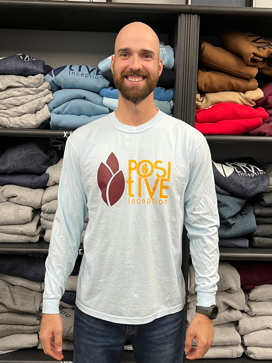 Baby Blue, Burgundy and Yellow PI Long-Sleeve – The Positive Inception