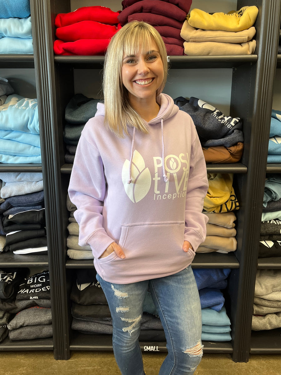 Unisex PI Lavender Heavyweight Hoodie – The Positive Inception