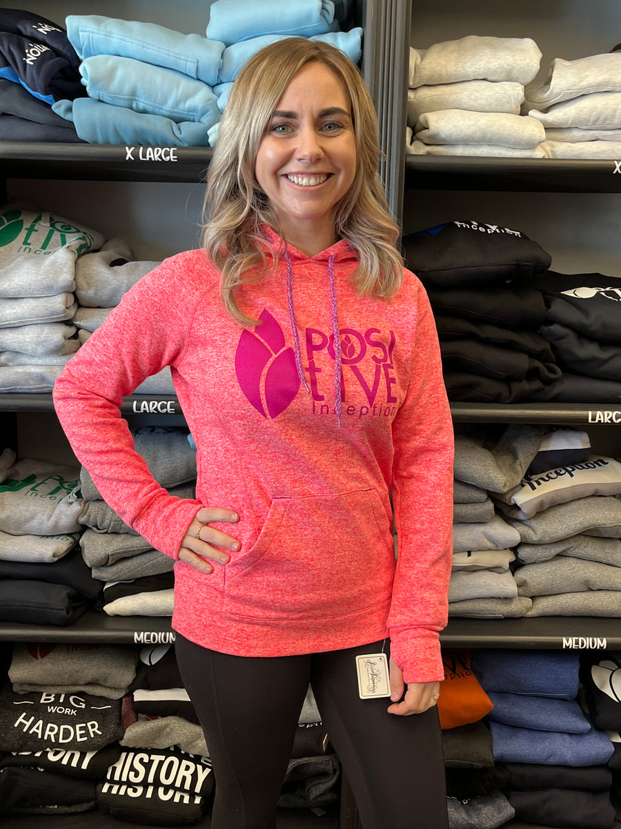 Magenta Positive Inception Hoodie – The Positive Inception
